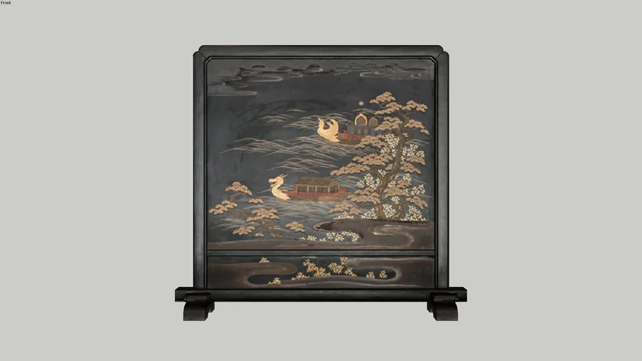 japanese traditional partition 일본전통 칸막이 | 3D Warehouse