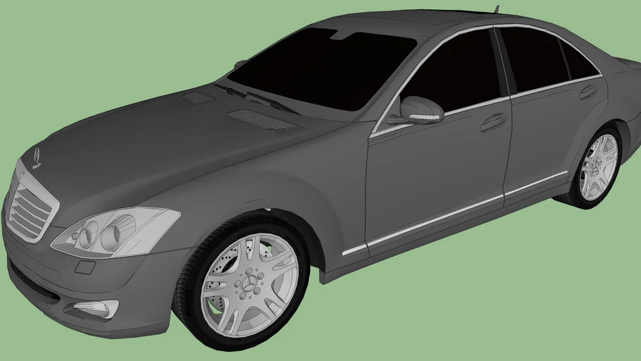 2007 Mercedes S-Class S 350 CDI | 3D Warehouse