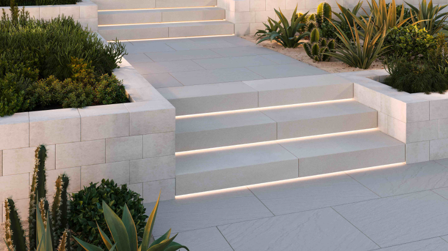 Techo-Bloc - Systema Step - Greyed Nickel | 3D Warehouse