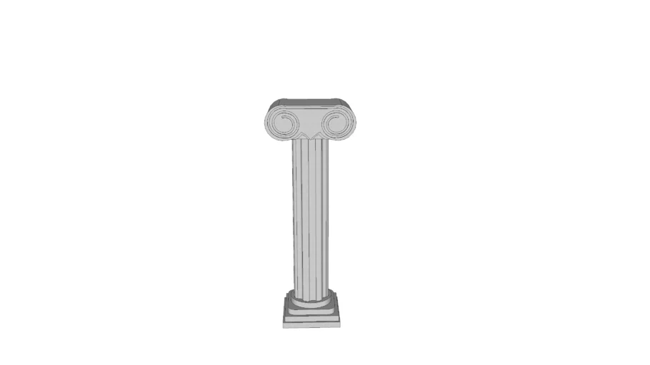 Greek Pillar | 3D Warehouse