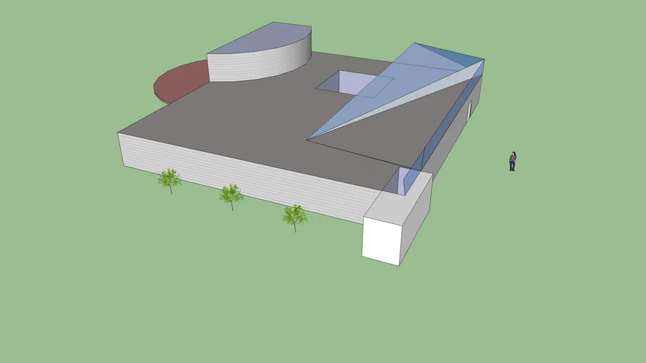 Modern Building | 3D Warehouse