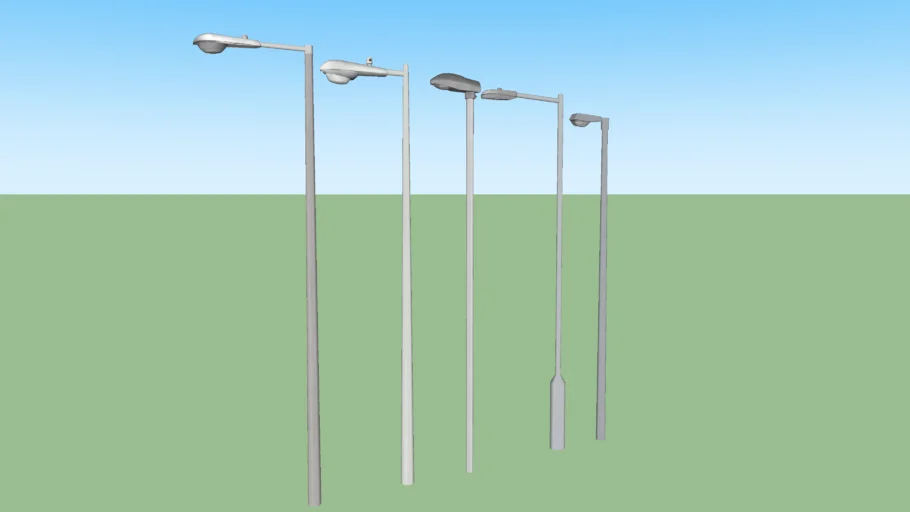 Street light set | 3D Warehouse