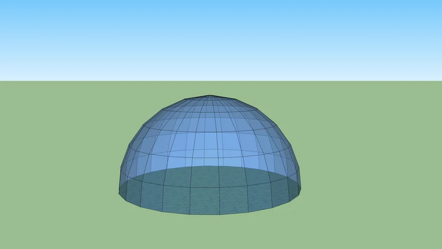 glass dome | 3D Warehouse