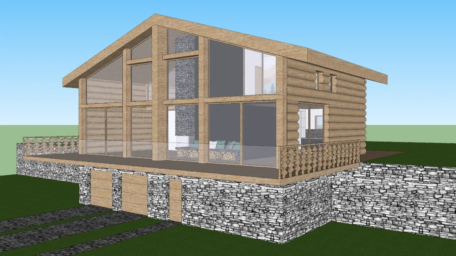 chalet moderne | 3D Warehouse