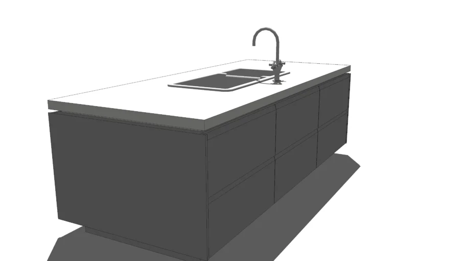 Kitchen Bench | 3D Warehouse