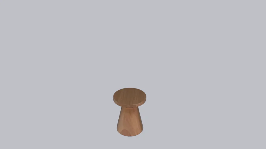 WOOD SIDE TABLE | 3D Warehouse