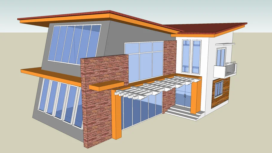 Modern House Design | 3D Warehouse