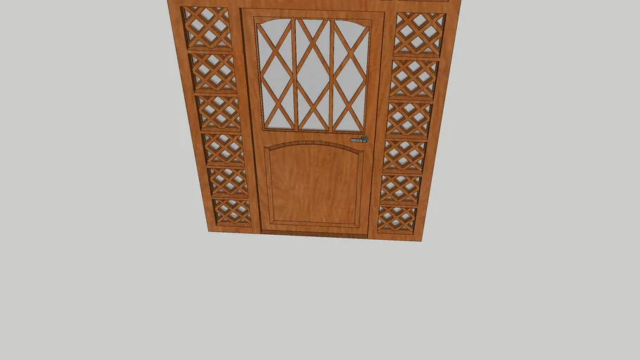 German Exterior Front Door | 3D Warehouse