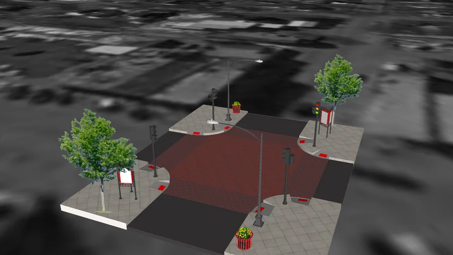 Intersection | 3D Warehouse