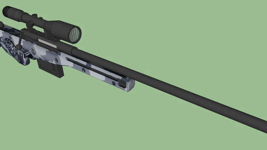 L96A1 Sniper Rifle | 3D Warehouse