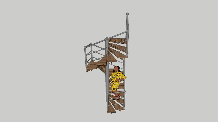 SPIRAL STAIRCASE BOX | 3D Warehouse