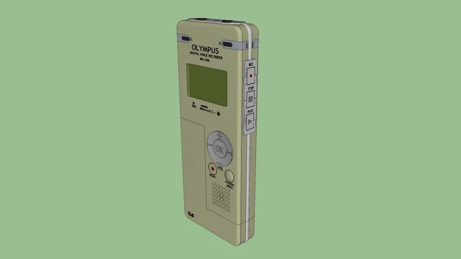 audio recorder | 3D Warehouse