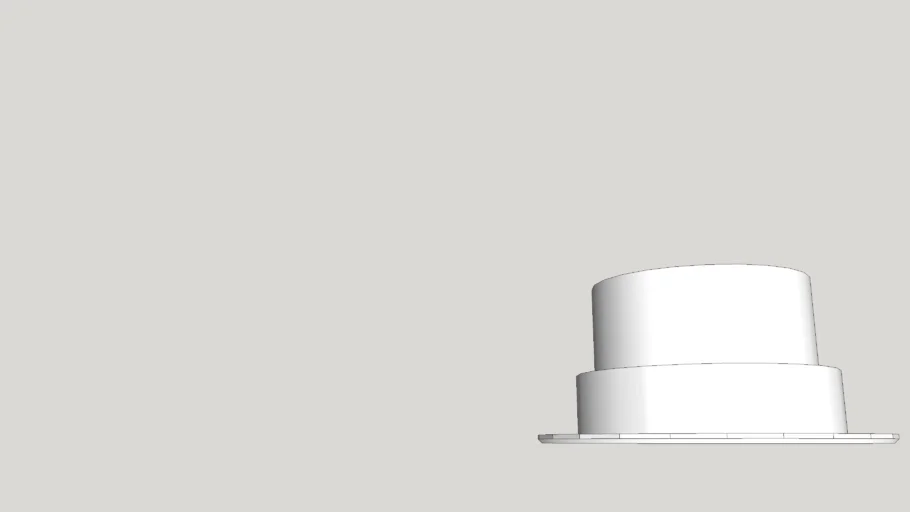 75mm LED Recessed spotlight | 3D Warehouse