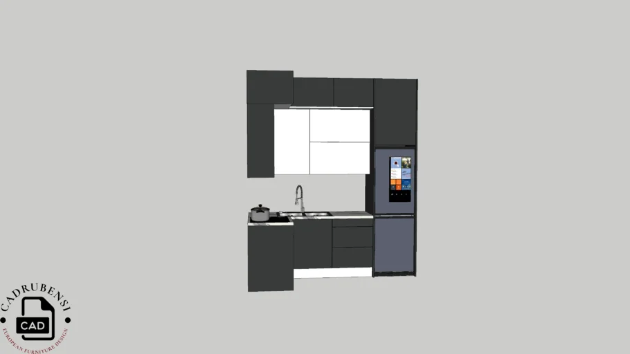 L-Shaped Kitchen | 3D Warehouse