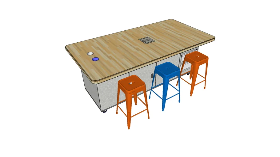 cef - ED Table 36' | 3D Warehouse