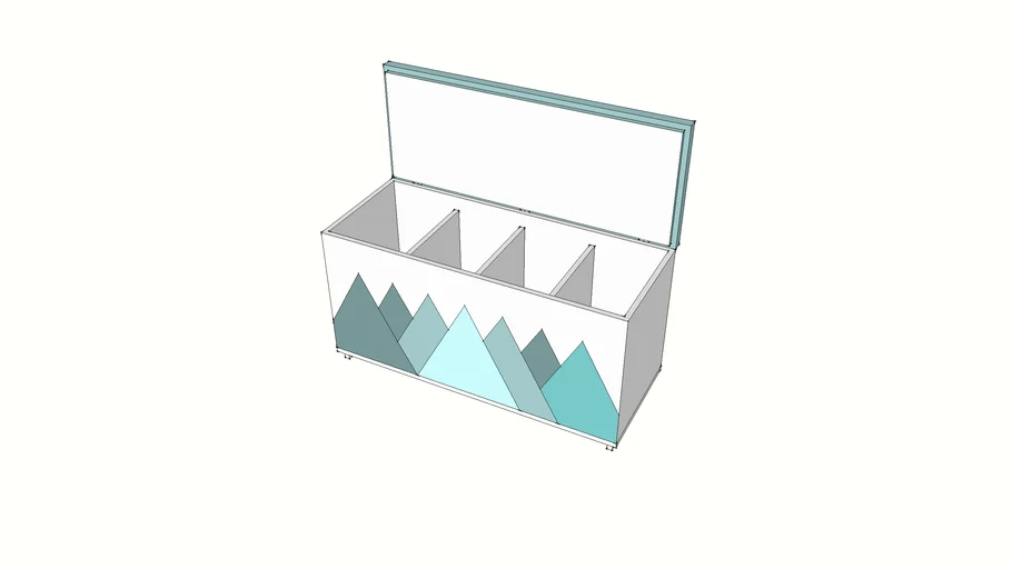 Equipment Storage Bench | 3D Warehouse