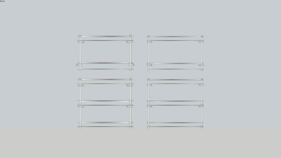 Metal shelves | 3D Warehouse