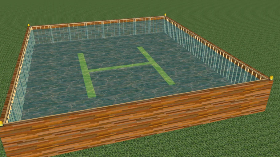 Yangın Havuzu ( Fire Pool for Helicopter ) | 3D Warehouse