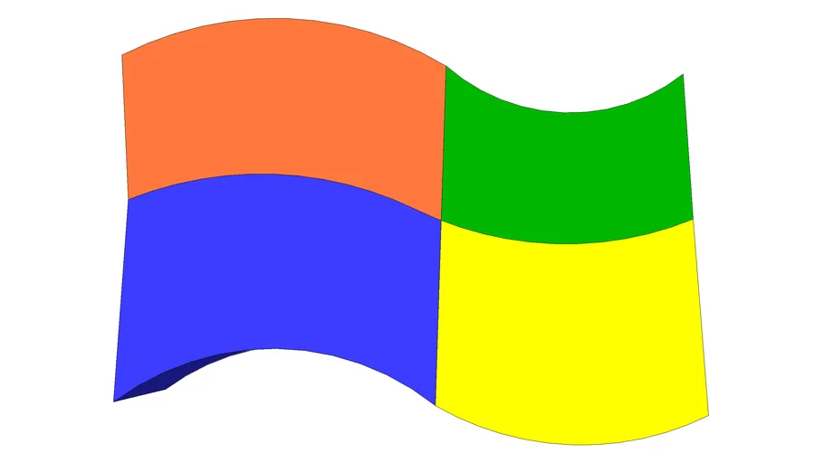 Windows XP logo | 3D Warehouse