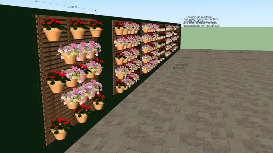 Jardim Vertical | 3D Warehouse