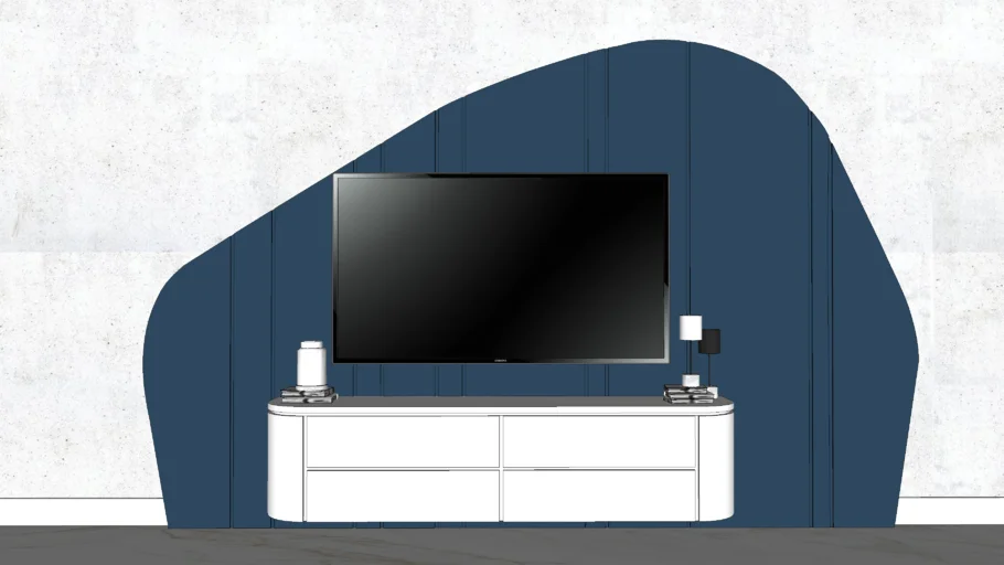 MODERN TV UNIT | 3D Warehouse