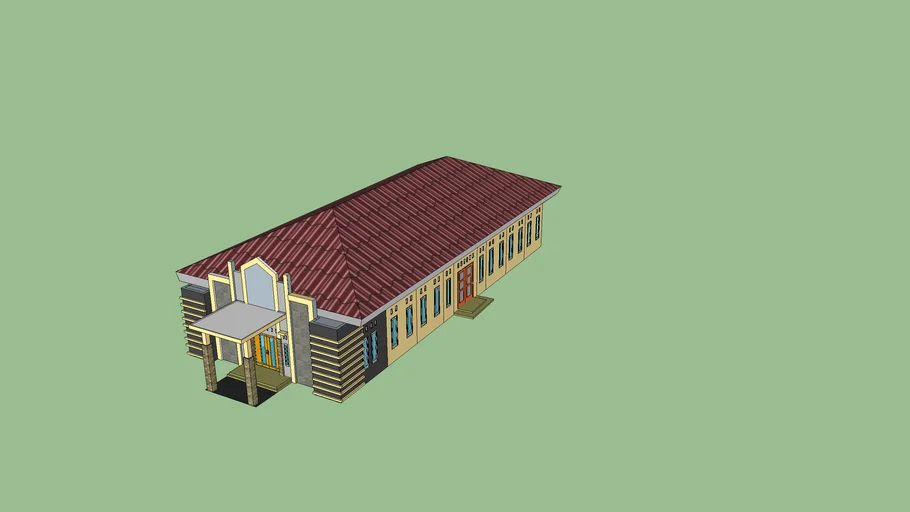Gedung SerbagunaVokasi PLTU Cirebon | 3D Warehouse