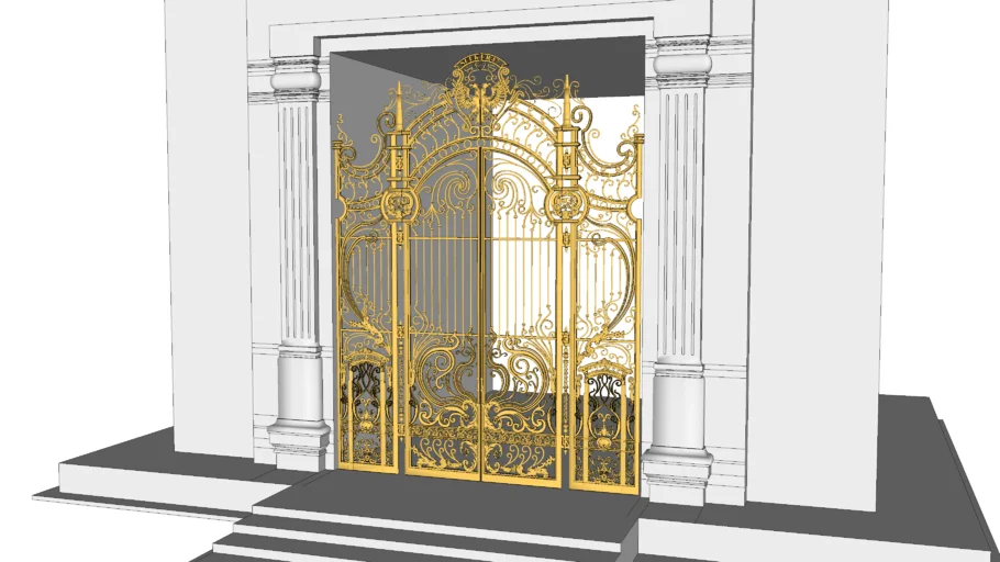 Petite Palace Gate | 3D Warehouse