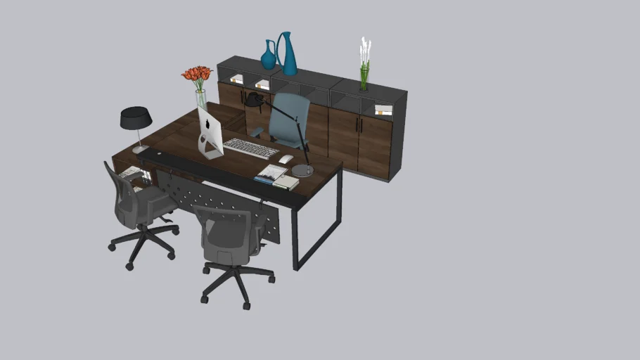 Office Desk/ CEO Desk | 3D Warehouse