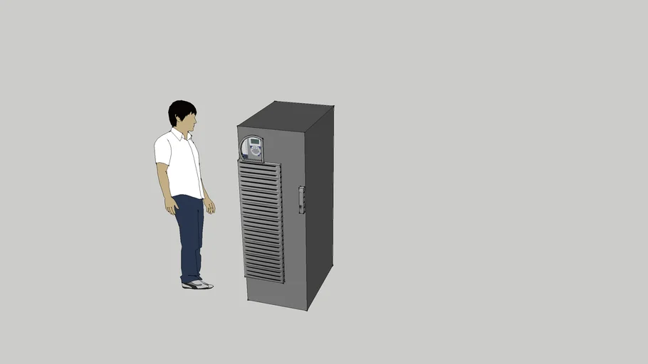 CHLORIDE UPS 80-NETmpr 30 and 40 kVA | 3D Warehouse