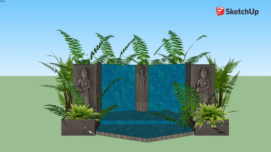 TROPICAL WATERFALLS CNFDI P05562A | 3D Warehouse