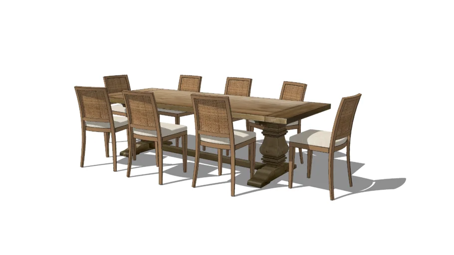 dining table | 3D Warehouse