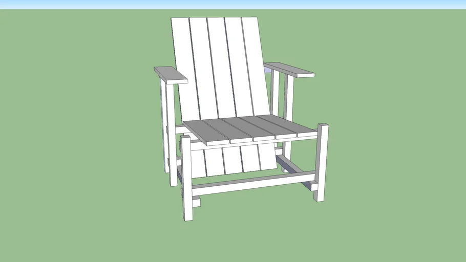 Outdoor chair | 3D Warehouse