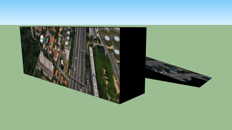 Building in 69500 Bron, France | 3D Warehouse