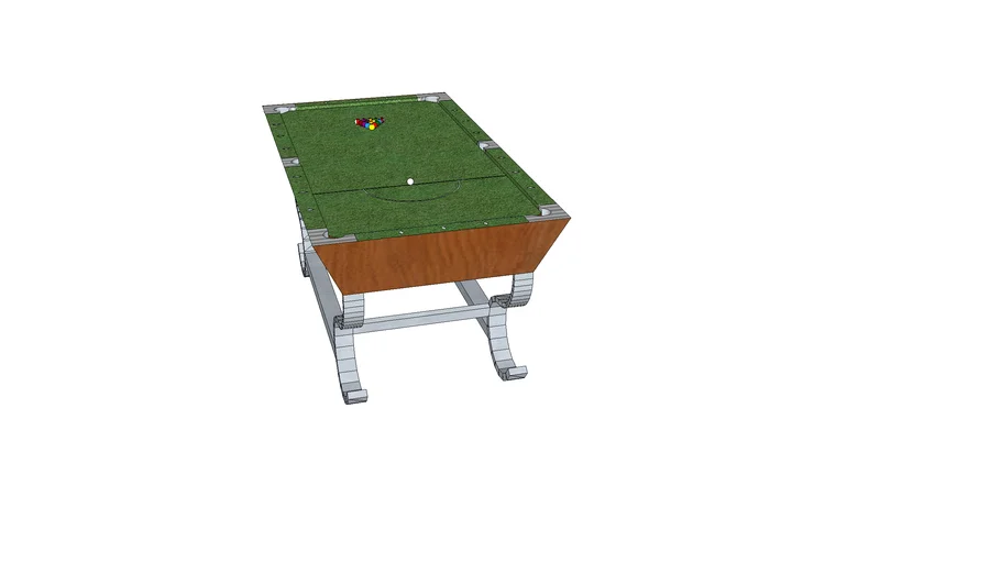 pool table | 3D Warehouse