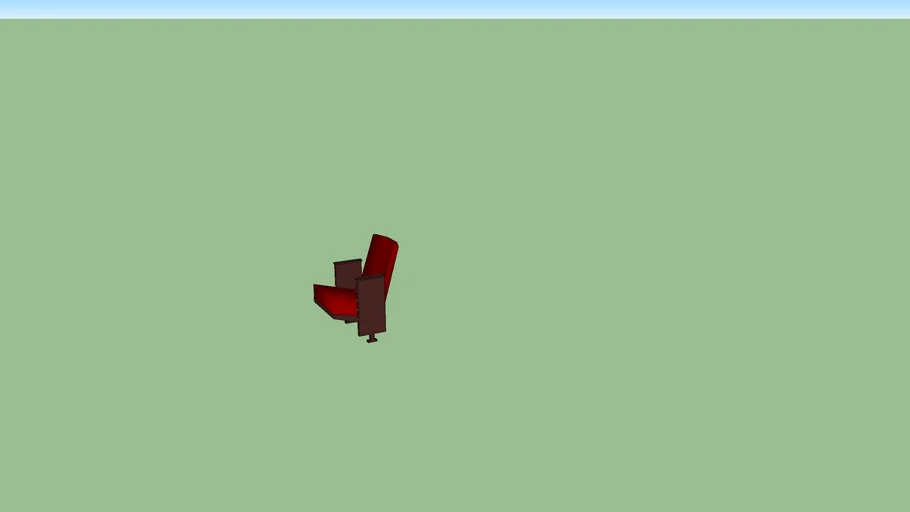 Theater chair | 3D Warehouse