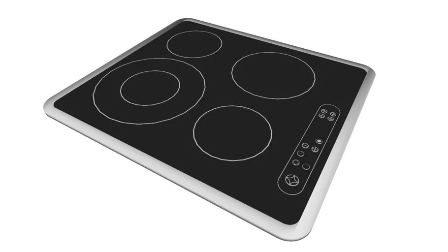 Ceramic hob | 3D Warehouse