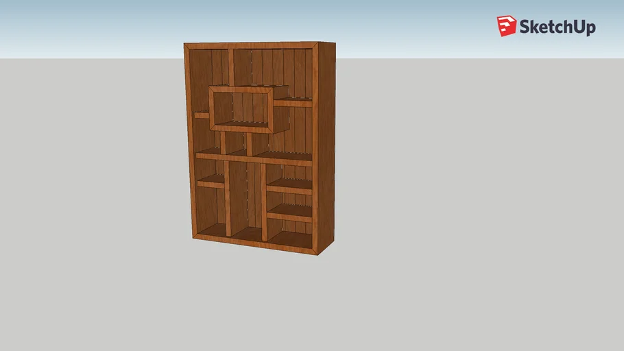 Wood Shelf | 3D Warehouse