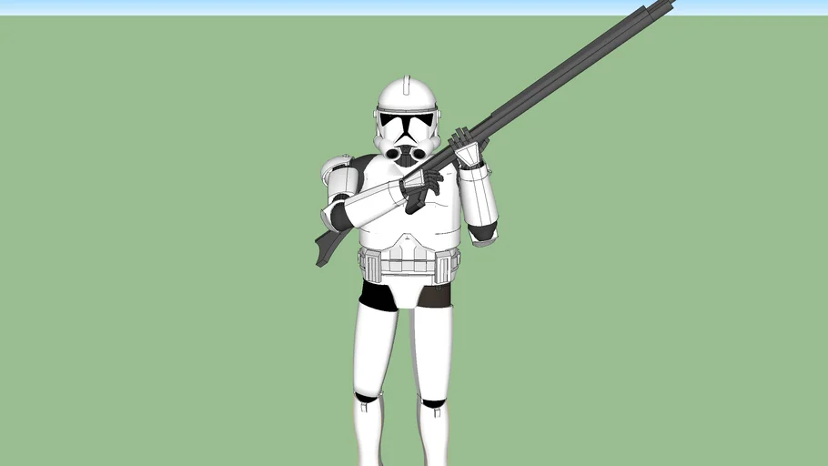 Clone trooper + prison | 3D Warehouse