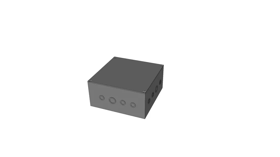 Pull Box 8x8x4 | 3D Warehouse
