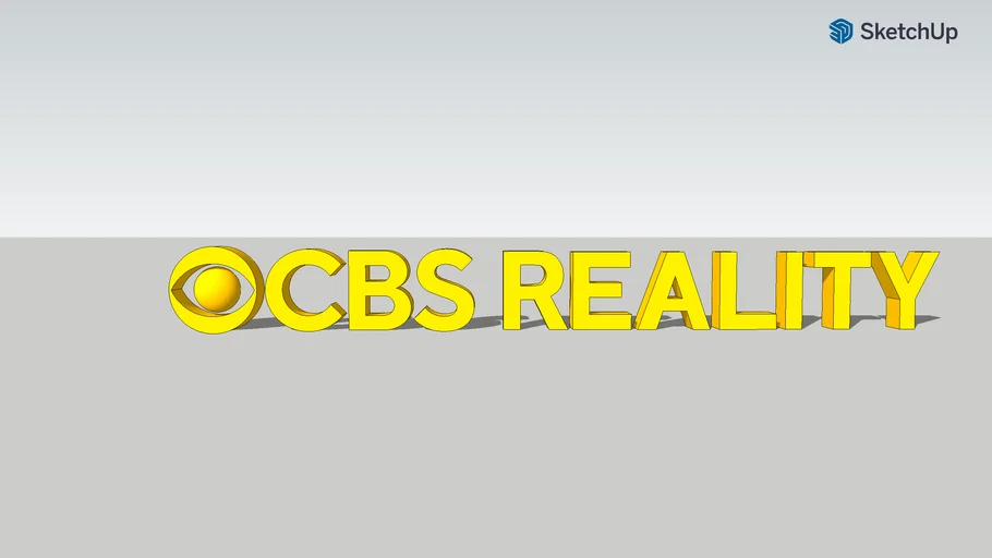 CBS Reality Logo 2022 (Fanmade) | 3D Warehouse