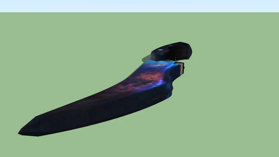 Blue Demon Knife | 3D Warehouse