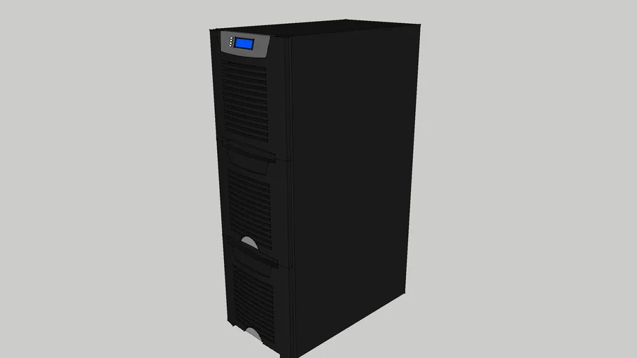 UPS - Standing - 8 to 15 kVA | 3D Warehouse