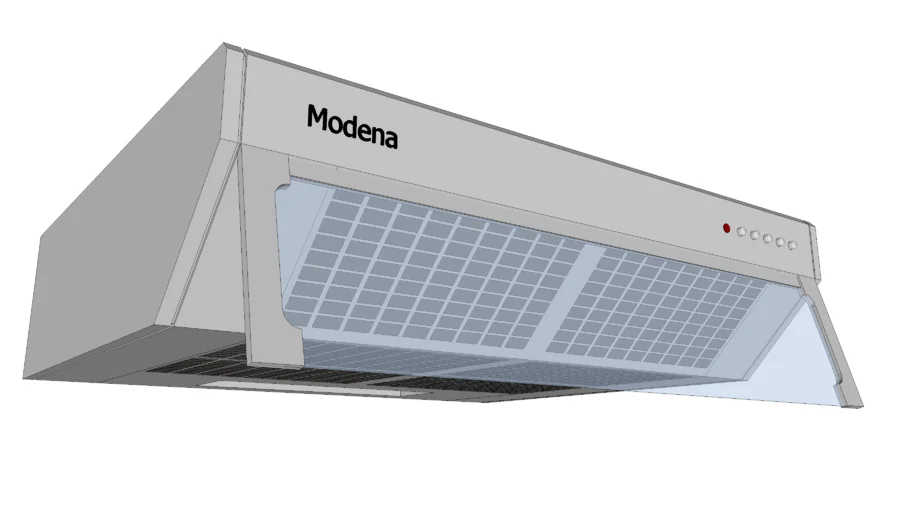 Modena Cooker Hood FORTE - SX 6001 S | 3D Warehouse