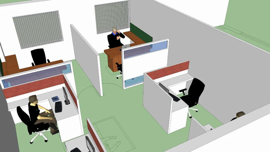 office interior | 3D Warehouse