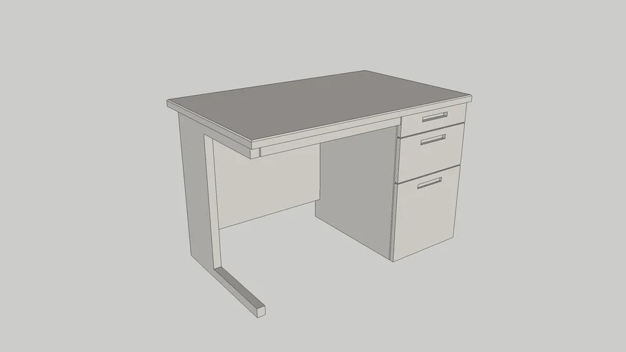 Office Desk | 3D Warehouse