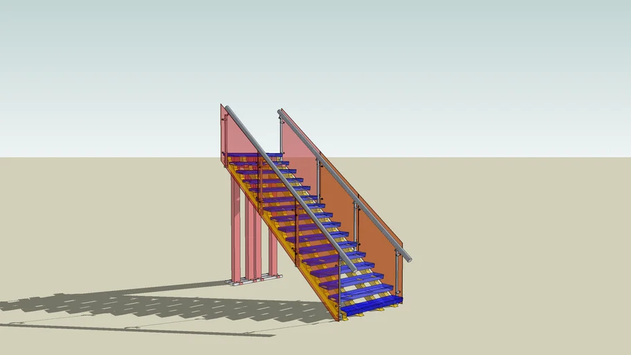 The Glass Staircase | 3D Warehouse