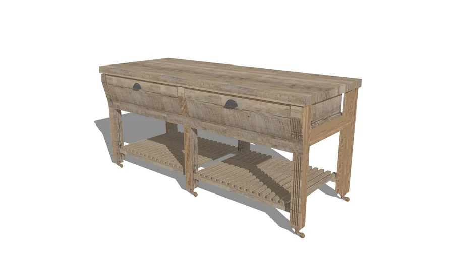 Salvaged Console | 3D Warehouse