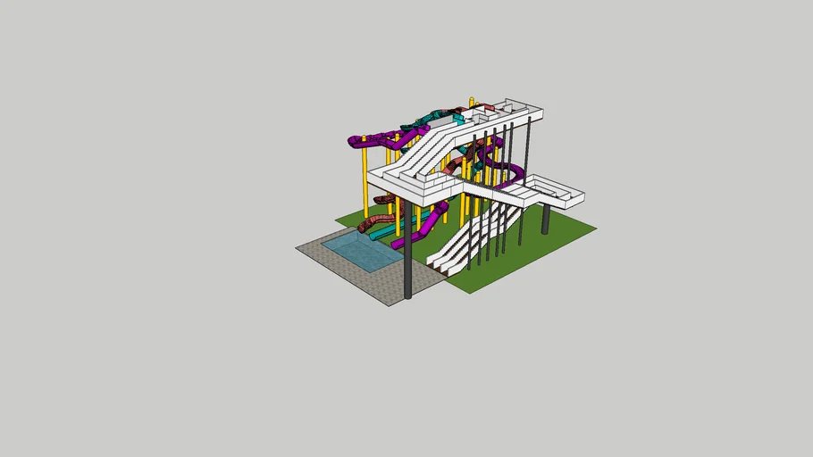 Water Slide | 3D Warehouse