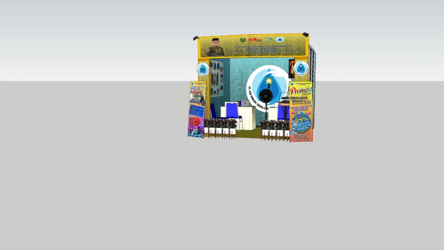 Stand Pameran | 3D Warehouse