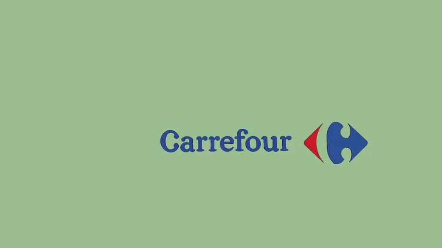 Carrefour Logo | 3D Warehouse